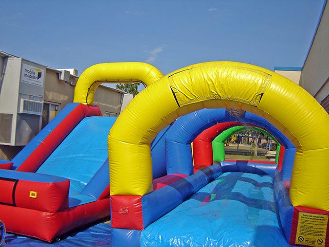 Backyard Water Slide Inflatable - BOUNCE PARTY RENTALS