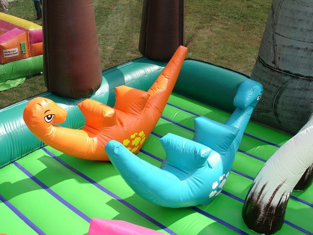 Jurassic Adventure Inflatable Playland - BOUNCE PARTY RENTALS