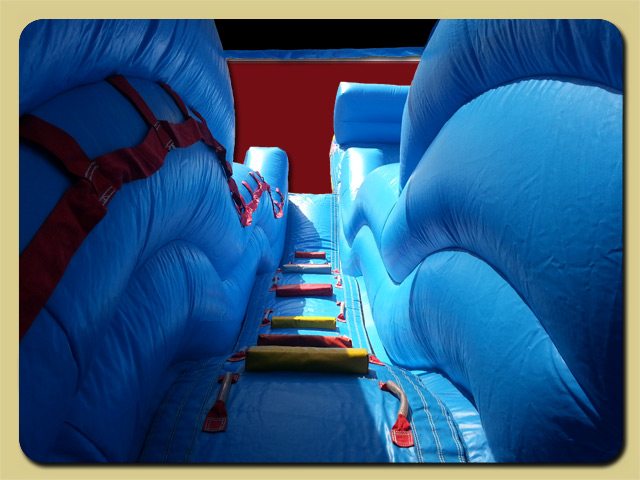Ocean Dry Bump Slide - BOUNCE PARTY RENTALS
