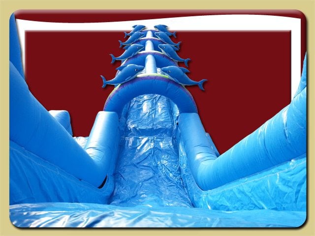 Ocean Water Slide Slip and Slide - BOUNCE PARTY RENTALS