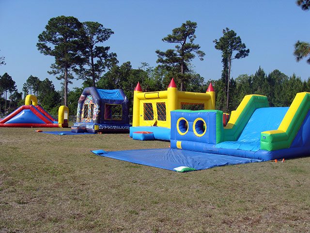 Outer Space bounce house Space Walk - BOUNCE PARTY RENTALS