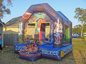 Outer Space bounce house Space Walk - BOUNCE PARTY RENTALS