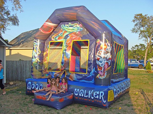 Outer Space bounce house Space Walk - BOUNCE PARTY RENTALS