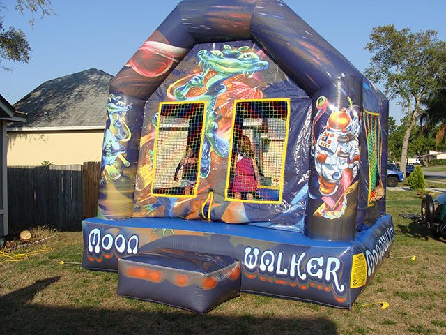 Outer Space bounce house Space Walk - BOUNCE PARTY RENTALS