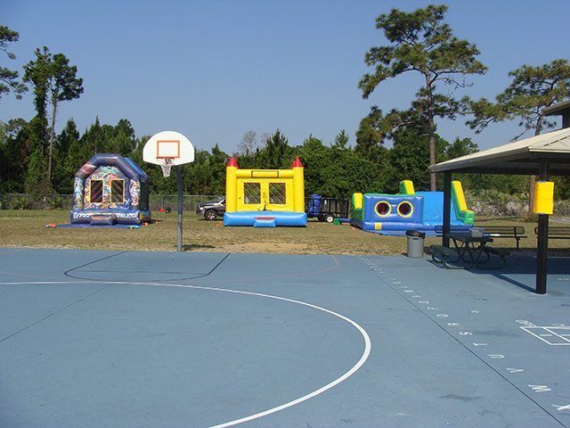 Outer Space bounce house Space Walk - BOUNCE PARTY RENTALS