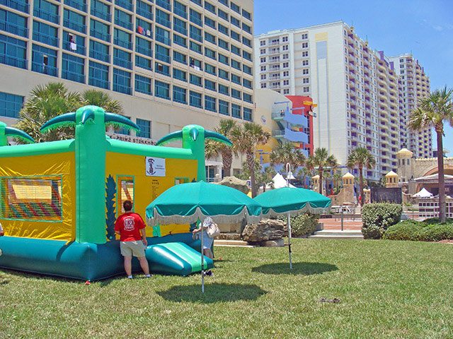Tropical Bounce House Rental - BOUNCE PARTY RENTALS