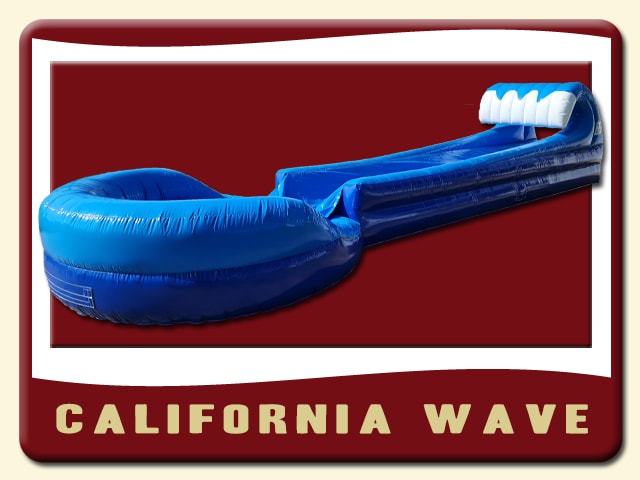 California Wave Slip N' Slide Pool - BOUNCE PARTY RENTALS