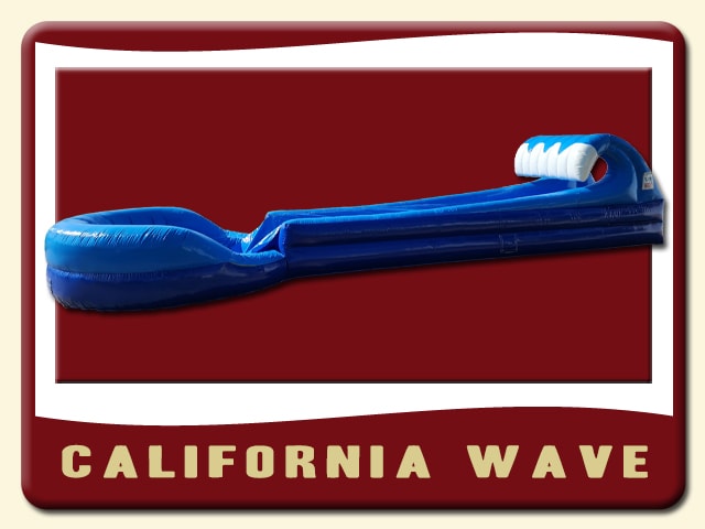 California Wave Slip N' Slide Pool - BOUNCE PARTY RENTALS