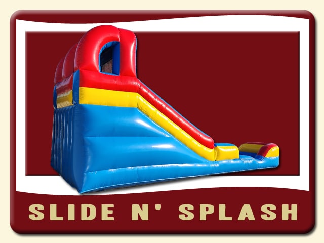 Slide N' Splash Water Slide w/ GIANT POOL! - BOUNCE PARTY RENTALS