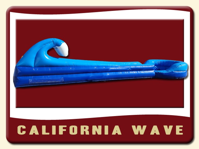 California Wave Slip N' Slide Pool - BOUNCE PARTY RENTALS